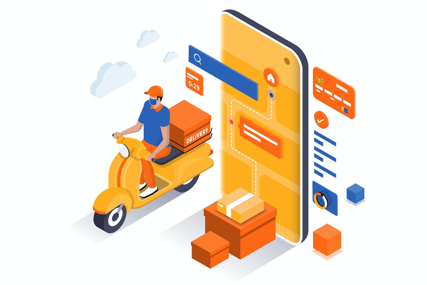 How Much Does It Cost To Develop An On-Demand Courier Delivery App Or ...